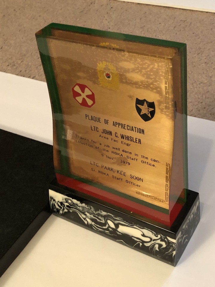 Vtg Japanese Rotary International Plaque 1980/79 Fire Marshall LTC Park ...