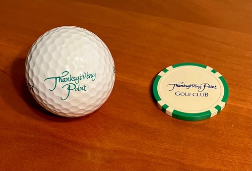 Thanksgiving Point Golf Club (Utah) Logo Golf Ball Poker Chip Marker | eBay