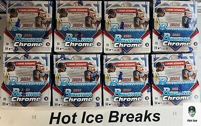 Fernando Cruz Chicago Cubs 2024 Bowman Chrome 8 Hobby Box Player Break ...