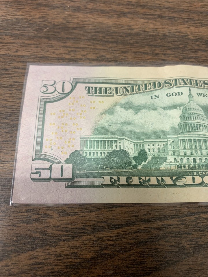 Series 2017A US Fifty Dollar Star Bank Note $50 Atlanta Rare | eBay