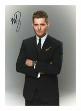 Michael Buble Autograph Signed PP Photo Poster for sale online | eBay