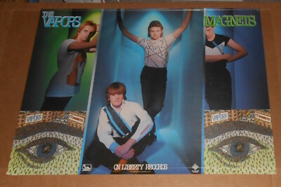 The Vapors Magnets 1981 Promo Poster 27x34 Turning Japanese David ...