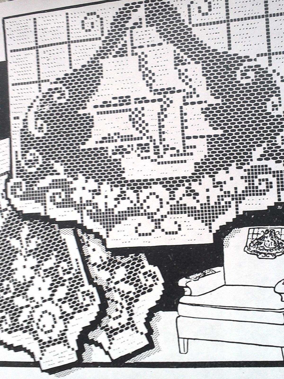 6956 Alice Brooks 1941 FILET SHIP CHAIR SET Pattern to Crochet ...