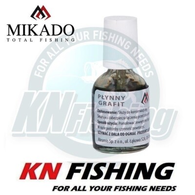 MIKADO LIQUID GRAPHITE 10 ML Bottle Carbon Graphite Rod Repair ...