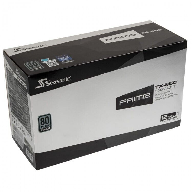 Seasonic PRIME TX-850W 80 Plus Titanium Alimentatore for sale online | eBay