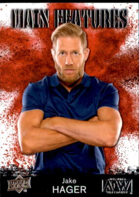 Jake Hager 2021 Upper Deck AEW Main Features Card #MF-39 | eBay