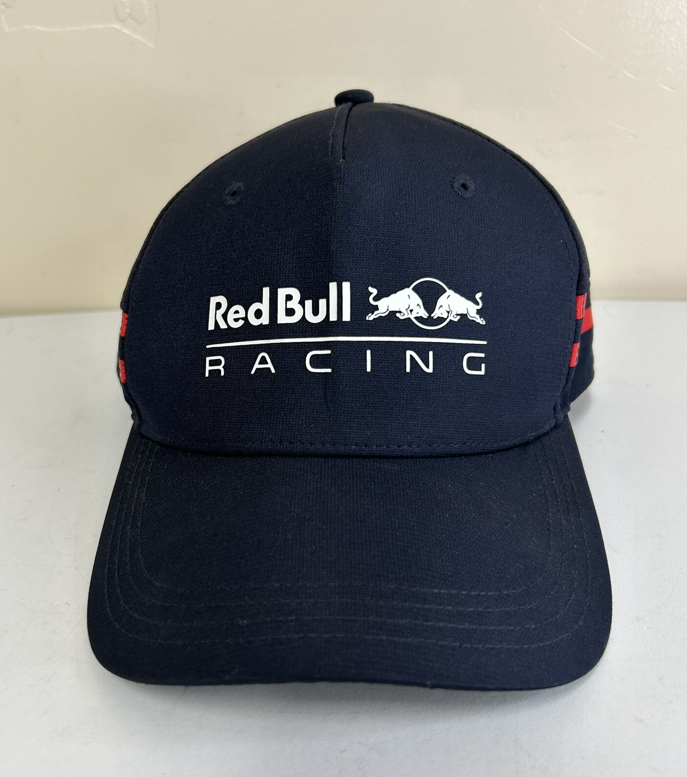 Red Bull Racing Hat F1 Cap Spell Out Logo Blue Red Sn… - Gem