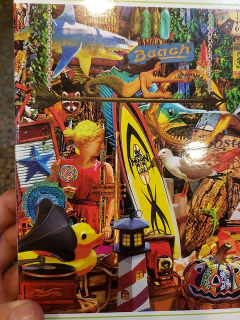 Big Ben 750 Piece Jigsaw Puzzle 22061 Beach Road Pickers 2020 Hasbro ...