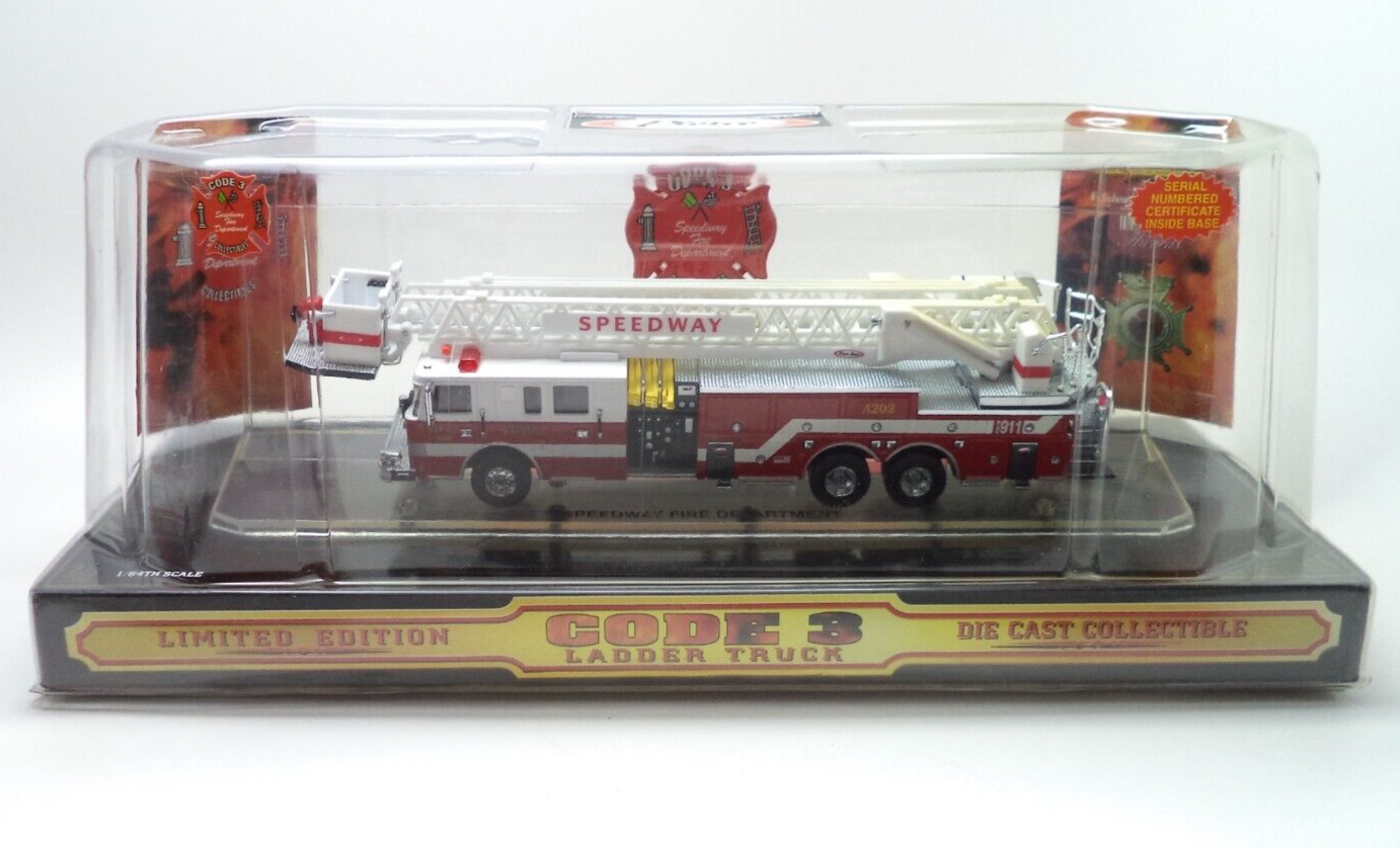 Code 3 12913 Speedway Pierce Platform Ladder A 202 JC PENNY EXCLUSIVE ...