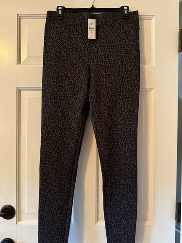 NEW/wTags LOFT Leopard Print Leggings Med Tall | eBay