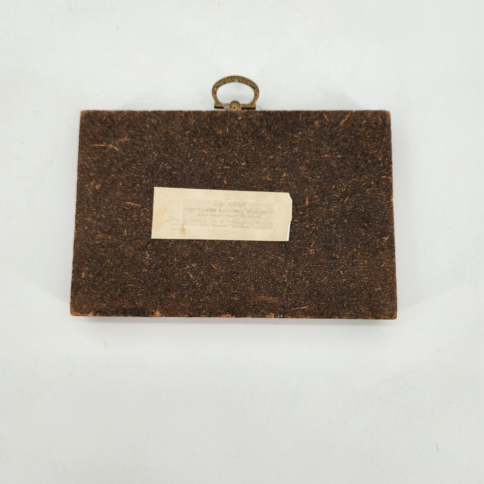 FORT SUMPTER Where the Civil War Began Postcard On Wood | eBay UK