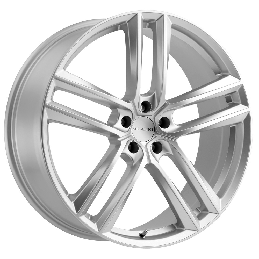 (Set of 4) Vision 475 Clutch 20x9 5x120 +35mm Silver Wheels Rims 20 ...