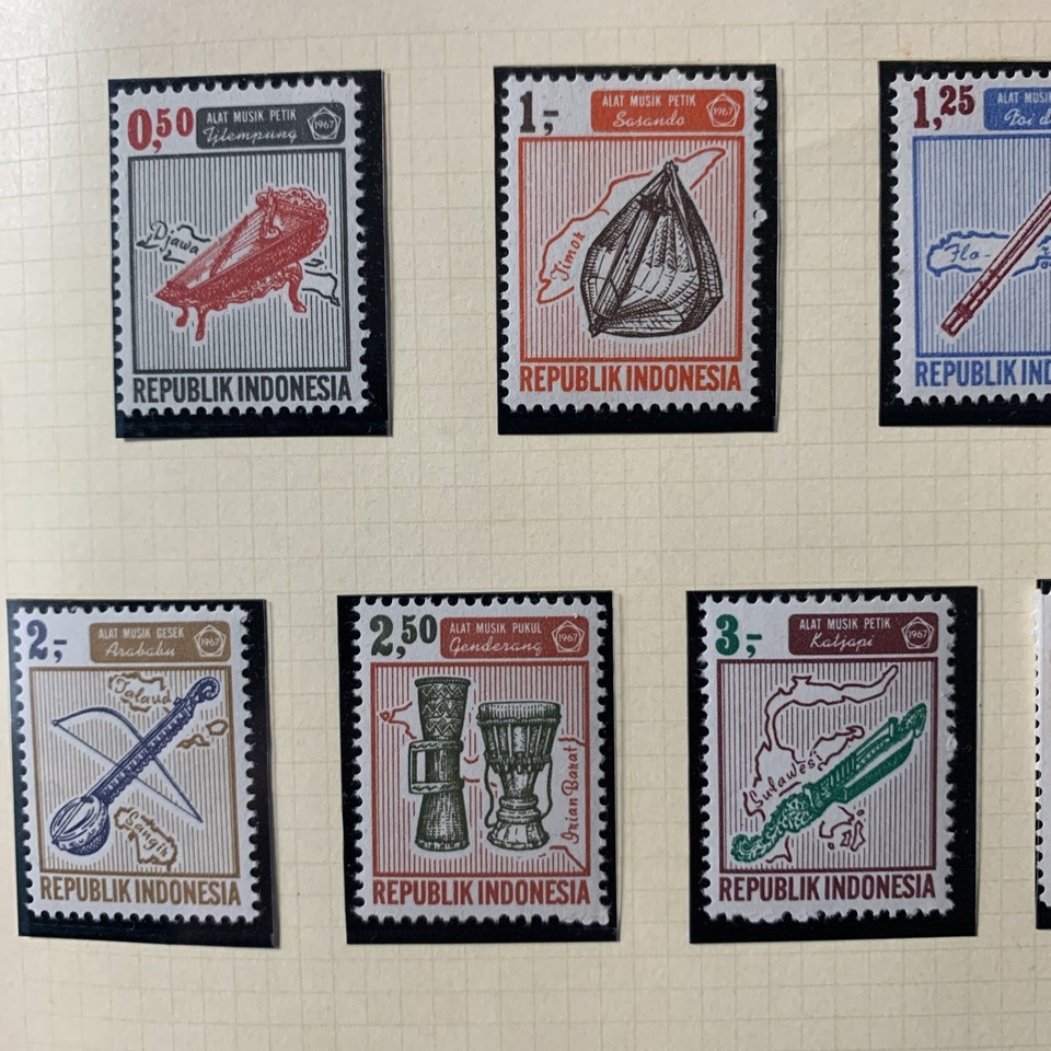 Indonesia Full Set Stamps Collection MNH | eBay