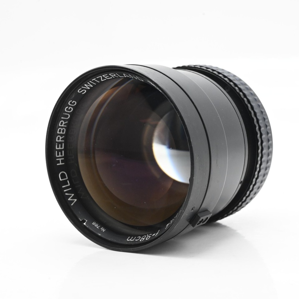 Wild Heerbrugg Falconar 9.8cm 98mm f1.4 Swiss Lens M39 Mount RARE #766 ...