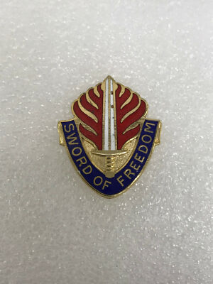 US Military Lapel DUI Insignia Pin Badge: Army / Europe ~ Sword of ...