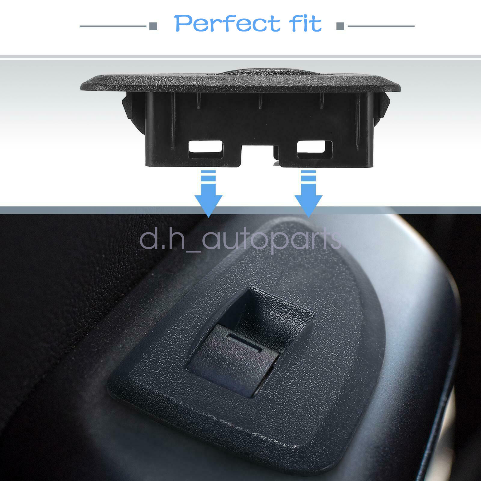 2x Fits For GMC Sierra 1500 2009-2013 Rear Window Switch Bezels Left & Right | eBay