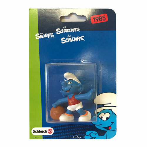 Schleich - Basketball Smurf (1985) Figurine NEW toy figure model ...