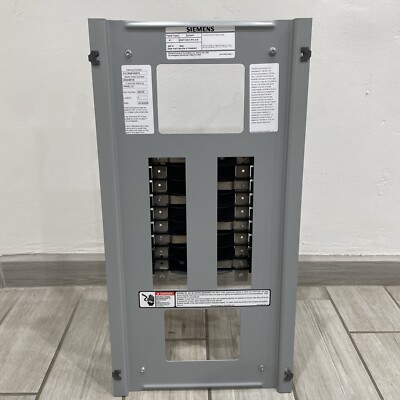(C) Siemens P1 250 Amp Main Breaker Panel P1C18NB100ATS 208Y/120V 3PH ...