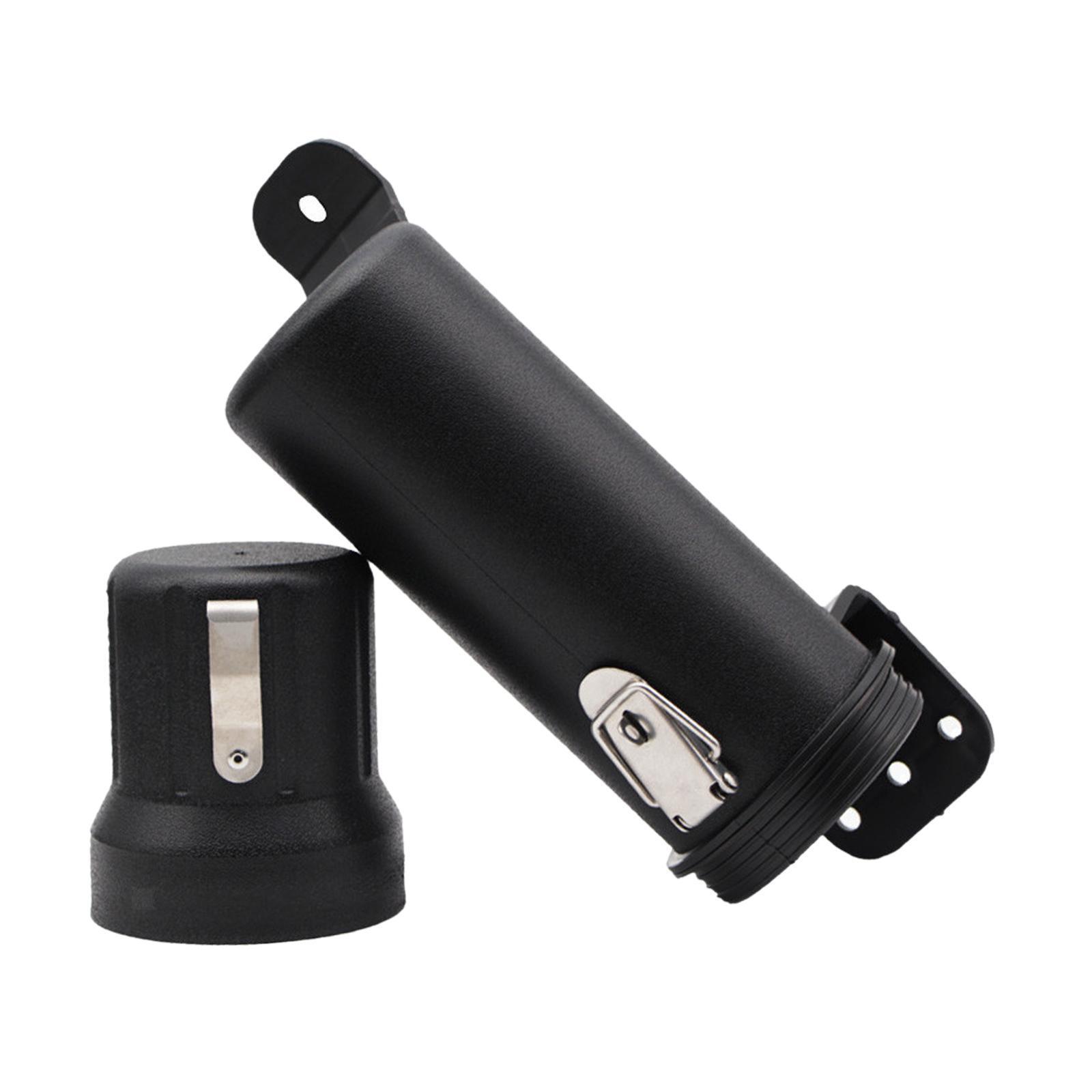 Canister Holder Storage Box Document Case Carrying Motorcycle Tool Tube ...