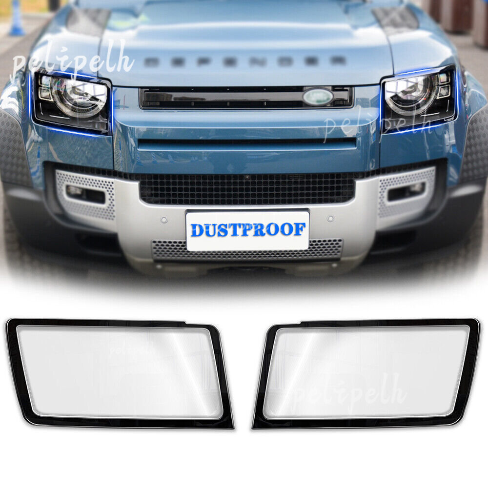 For Land Rover Defender 90 110 2020-2025 ABS Front Headlight Clear ...