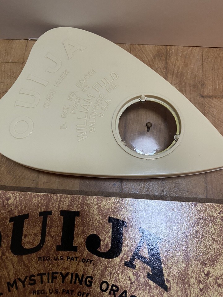 Vintage Original William Fuld Ouija Board complete Pre Parker Brothers ...