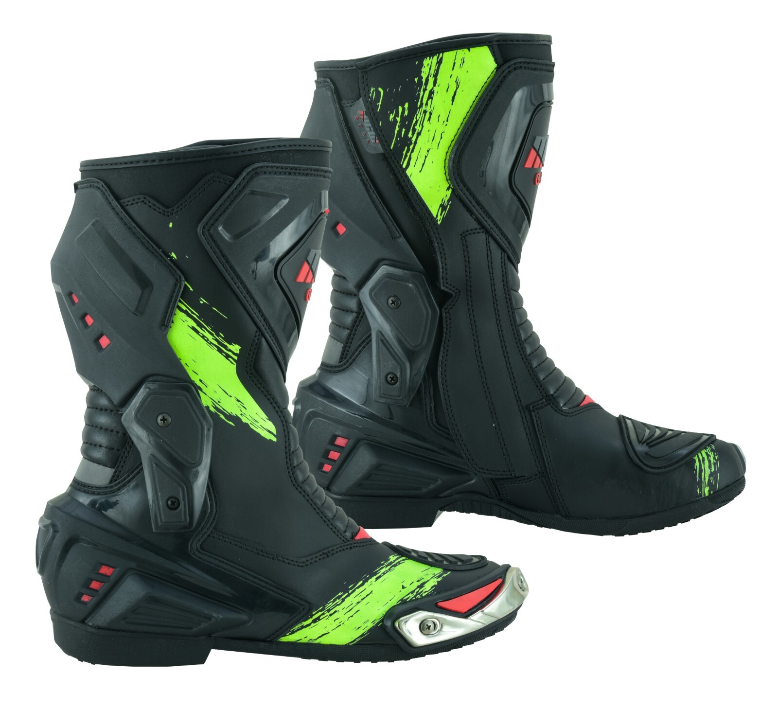 REAL LEATHER HIGH TECH MENS LONG MOTORBIKE MOTORCYCLE RACING SPORTS ...