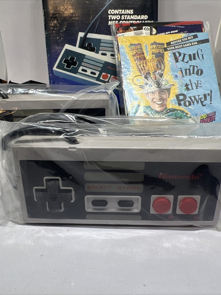 NEVER USED! Authentic Original Nintendo NES OEM Controllers Complete ...