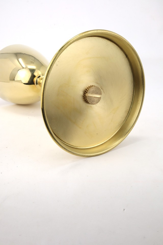 High Polished Brass Simple Embossed Chalice for Church or Chapel Use 7 ...