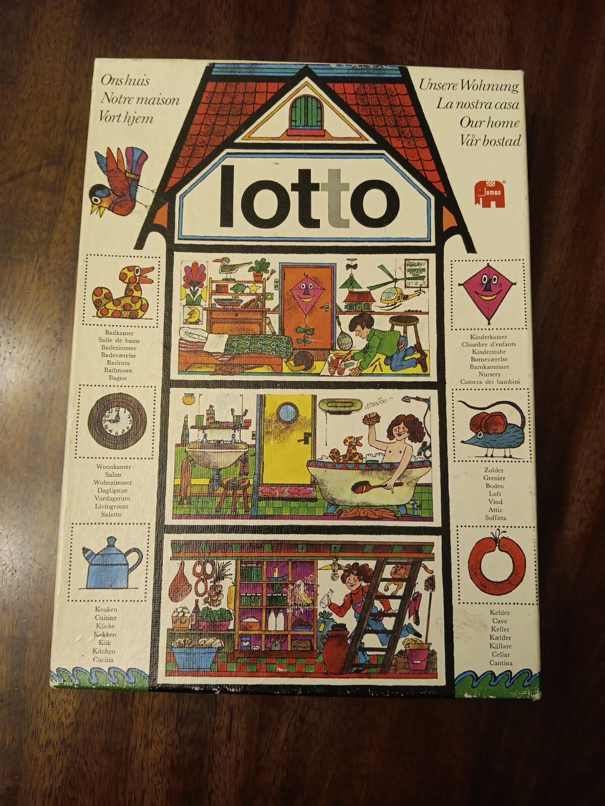 Vintage Danish Lotto Board Game-Made In Holland | eBay