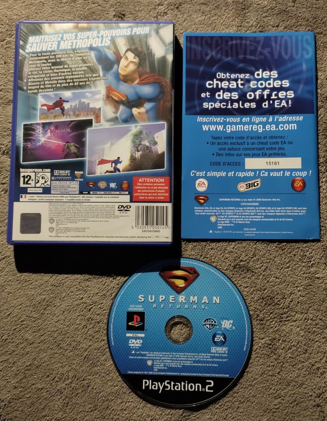 Superman Returns PS2 Complet FR TBE | eBay