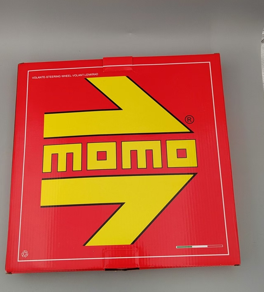 MOMO yellow MonteCarlo 350mm 14' Genuine Leather Thickened Spoke ...