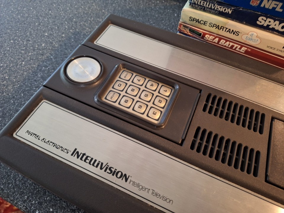 Mattel Intellivision Console Bundle With Games 100% TESTED WORKING EX ...