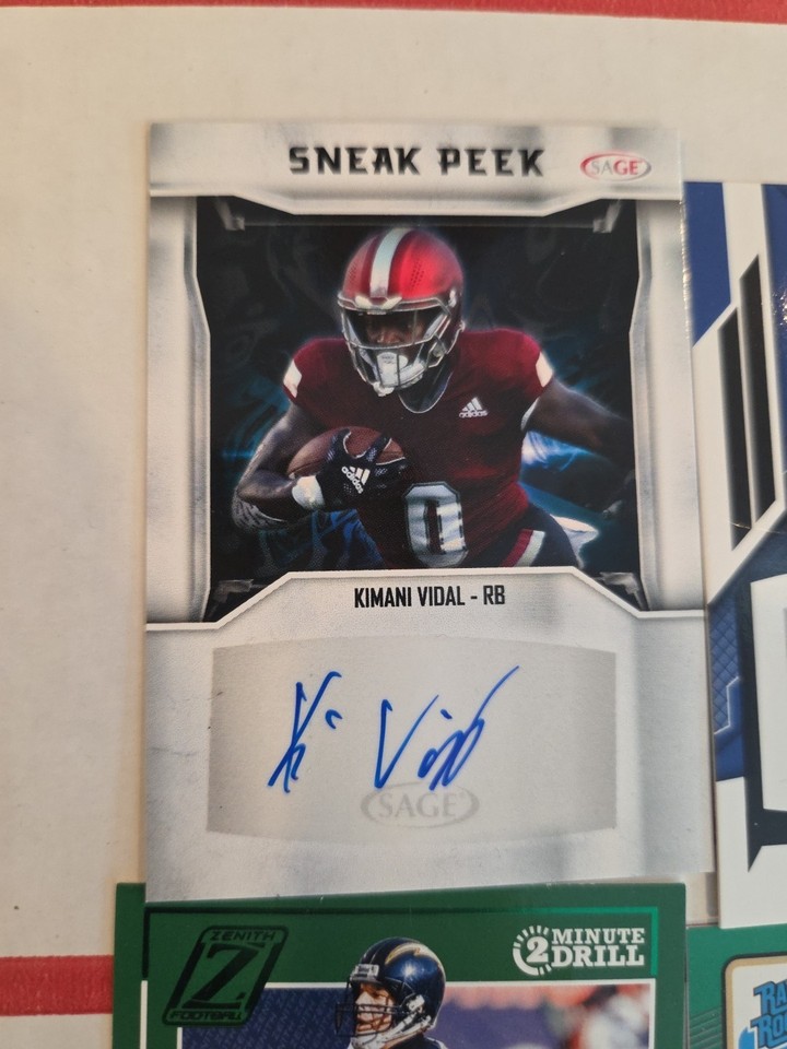 PANINI SAGE NFL LOT OF 11 CERTIFIED AUTOGRAPH CARDS | eBay