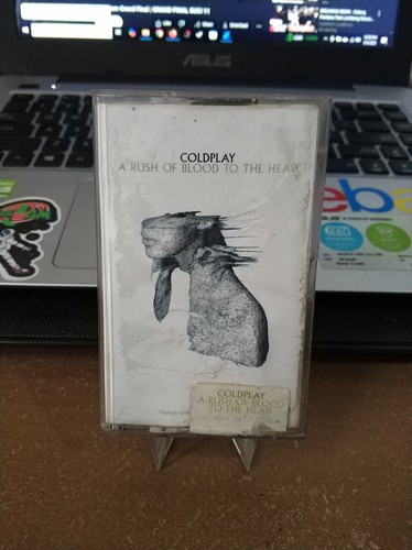 2002 Coldplay A Rush of Blood to the Head Cassette Tape EMI Brit Pop ...