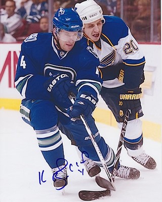 KEITH BALLARD Signed VANCOUVER CANUCKS 8X10 PHOTO | eBay