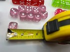 110 Pack OF COLORFUL DICE GREAT FOR GAMES AT HOME AND TEACHING IN THE ...