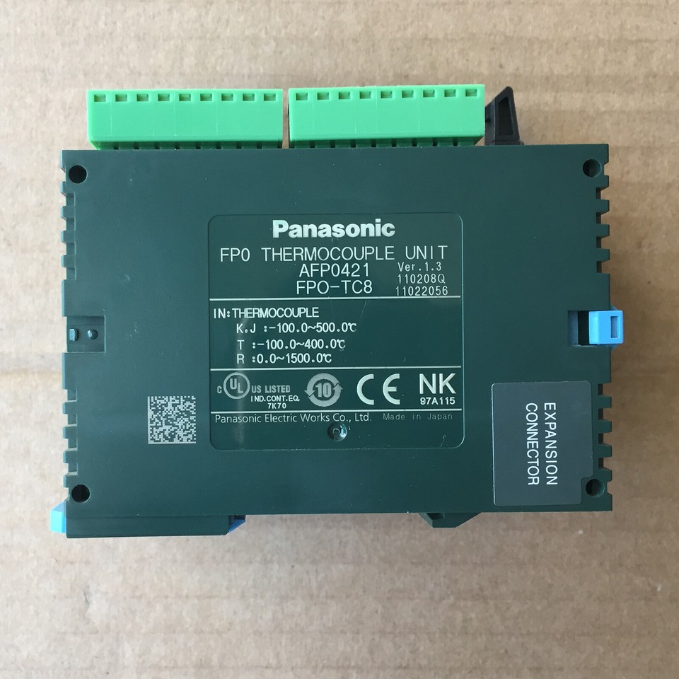 One USED Thermocouple Unit For Panasonic FP0-TC8 AFP0421 Free Shipping ...