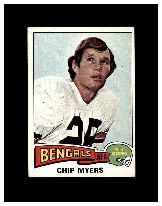1975 TOPPS FOOTBALL CARD CINCINNATI BENGALS #141 CHIP MYERS EX. | eBay