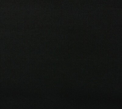 BLACK 600 DENIER POLYESTER PVC COATED BACK CANVAS SUITCASE TOTEBAG ...