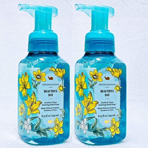 2 Bath & Body Works BEAUTIFUL DAY Gentle Foaming Hand Soap 8.75 oz | eBay