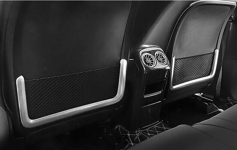 For Benz GLB W247 2020-2022 Aluminum Silver Seat Back Net Bag Frame ...