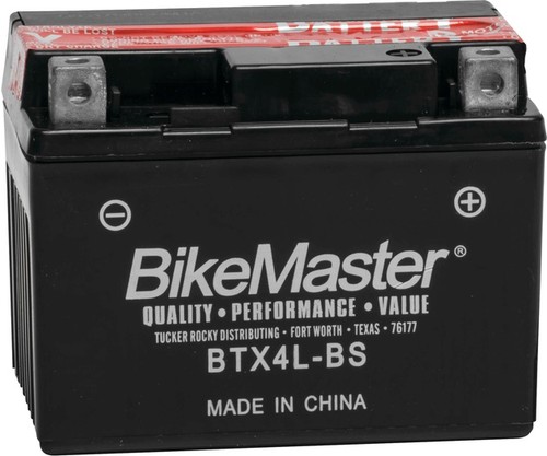 BikeMaster Maintenance Free Battery BTX4L-BS #781306 Can-Am/Polaris ...