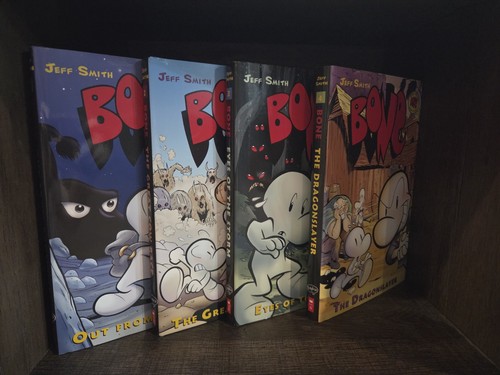 Volume 1-9 Complete Bone Series By Jeff Smith (Hardcover) | eBay