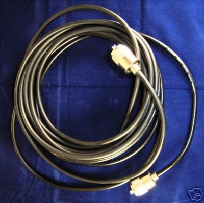 CB Radio Aerial Coax Cable RG58 Twin Shield Fitted PL259 Plugs 16FT 5m ...