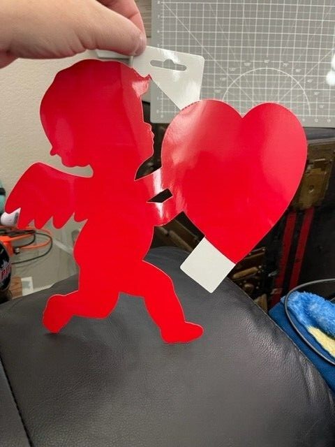 Valentine Cupid Cut Out Pattern Printable Cupid Stickers Primary