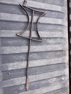 Vintage Hand Forged Trotline Reel Late 1800s Fishing Bass Bass Striper ...