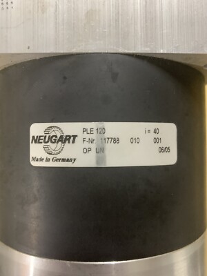 Neugart PLE-120 Planetary Gear | eBay