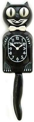Felix Cat Classic Kit Kat Wall Clock Eyes Roll Tail Wags Childrens Kid ...