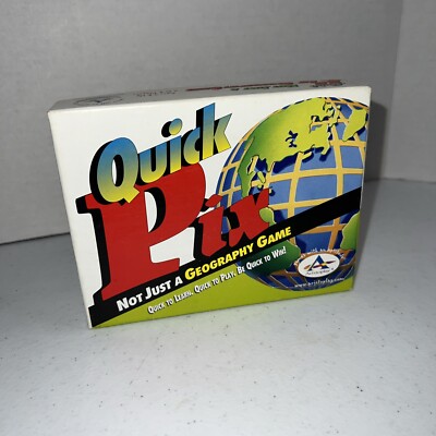 Quick Pix Geography Educational Game Homeschool Travel Learning By ...