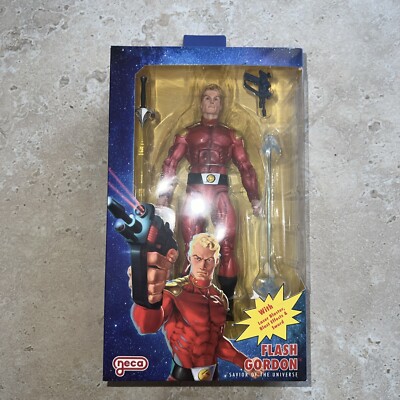 NECA 2021 Defenders of The Earth 02 Flash Gordon 7 inch Action Figure ...